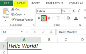 Formatting Text in Excel | Examples on How to Format Text in Excel
