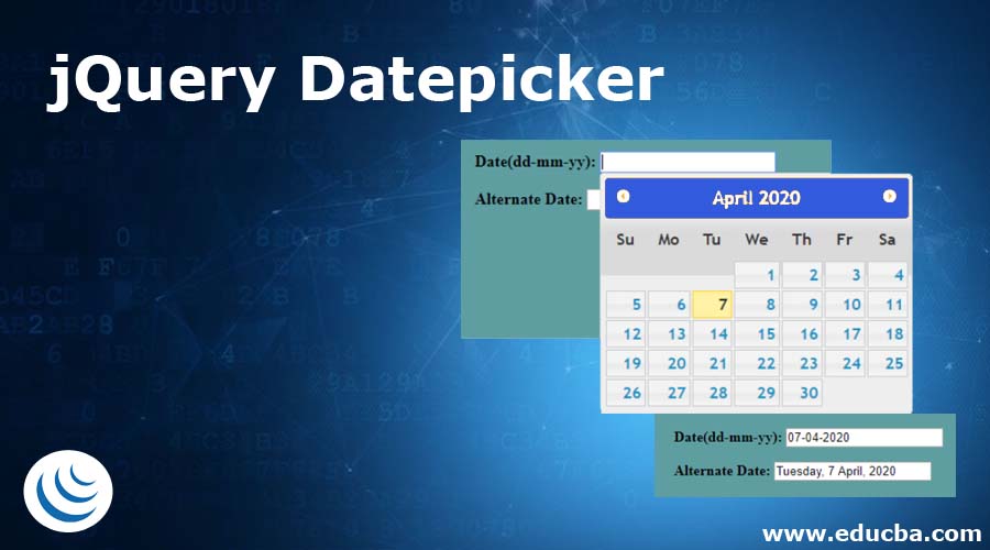 Jquery Datepicker On Date Change Clipart
