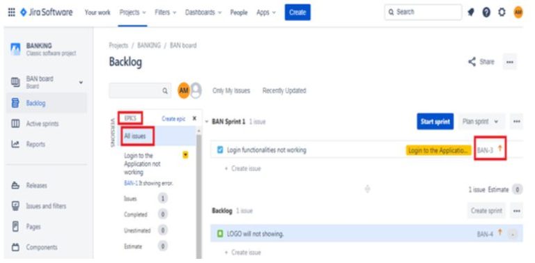 Jira Epic How To Create Epic In Jira Using Various Methods