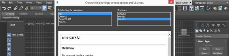 3ds Max Interface | Understanding the Various Sections in 3ds Interface