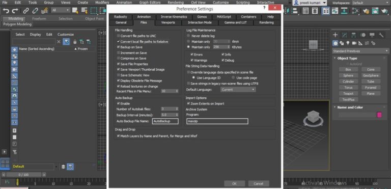 3ds Max Interface | Understanding the Various Sections in 3ds Interface