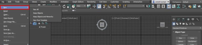 3ds Max Interface | Understanding the Various Sections in 3ds Interface