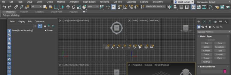 3ds Max Interface | Understanding the Various Sections in 3ds Interface