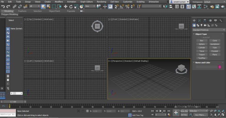 3ds Max Loft | Creating 3D Shapes using Loft command in 3ds Max