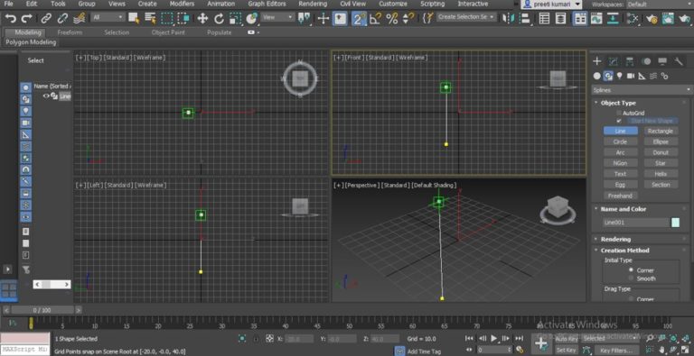 3ds Max Loft | Creating 3D Shapes using Loft command in 3ds Max