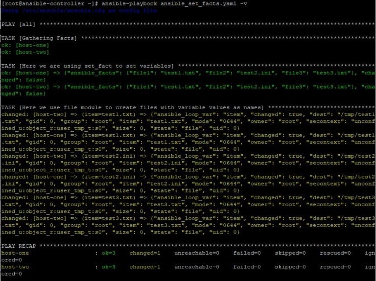 Ansible Set Fact How Do You Assign A Value To A Variable In Ansible