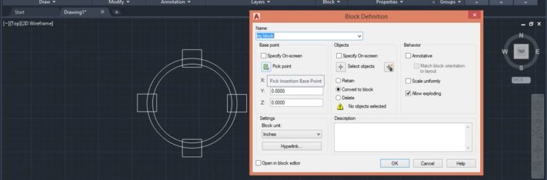Block in AutoCAD | Creating Blocks for Efficient Design