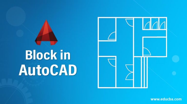 Block In Autocad Using Block Command And Its Parameters