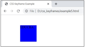 CSS @keyframes | Learn How @keyframes work in CSS with Examples