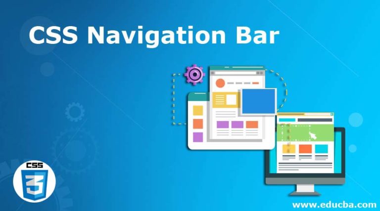 CSS Navigation Bar Learn The Working Of The CSS Navigation Bar