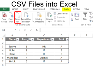CSV Files into Excel | Methods to Open CSV Files in Excel (Examples)