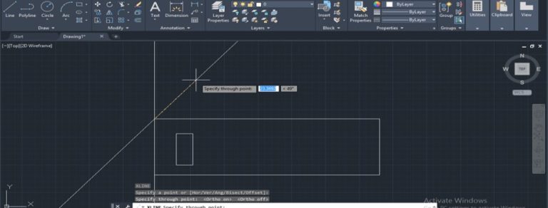 Draw Finite Construction Lines Autocad - Sutton Gones1979