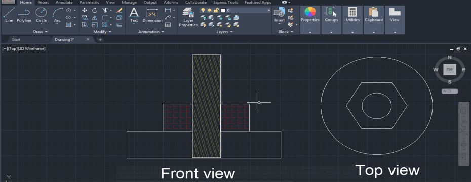 Hatch AutoCAD LaptrinhX