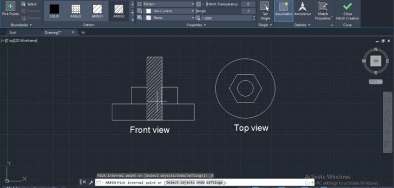 Hatch AutoCAD | How to Use Hatch Command in AutoCAD?