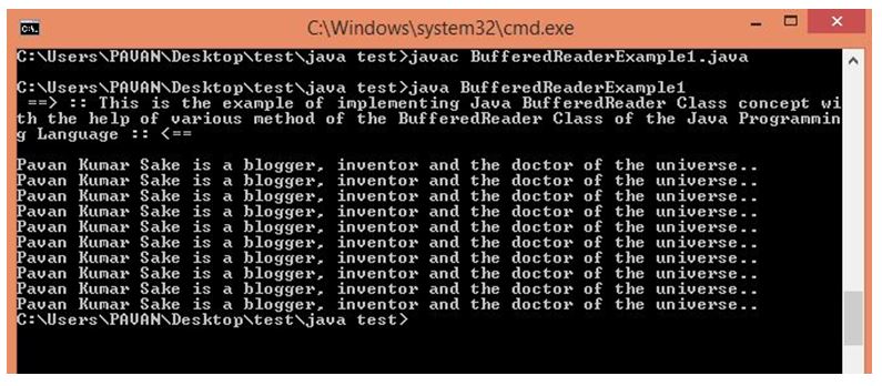 Java BufferedReader How Java BufferedReader Class Works Example