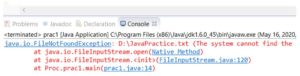 Java FileNotFoundException | How FileNotFoundException work in Java?
