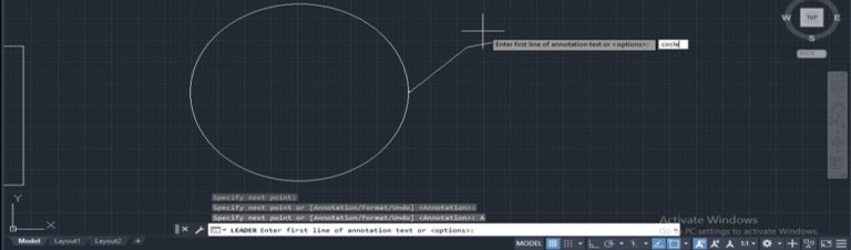 Leader in AutoCAD | Steps to Use Leader in AutoCAD