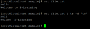 Linux tr Command | Tutorial on Linux tr Command with Examples