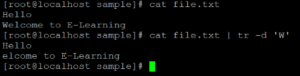 Linux tr Command | Tutorial on Linux tr Command with Examples