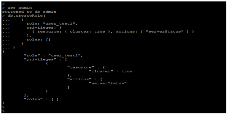 MongoDB Create a User and Roles (Examples)