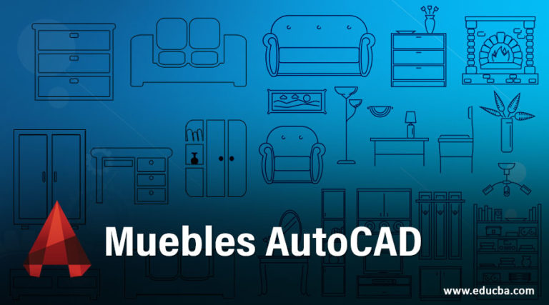 Muebles AutoCAD | Creating Project Layout using Muebles in AutoCAD