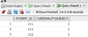 Oracle Cardinality How Cardinality Functions Works In Oracle