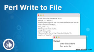 Perl Write to File | Guide to How to Write to File with Top 3 Methods
