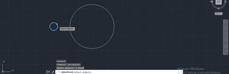 Polar Array In Autocad Tutorials To Use Array Command In Autocad 8376