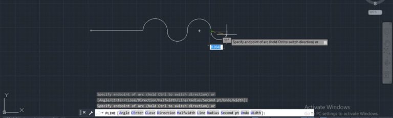 Polyline in AutoCAD | Learning Parameters of Polyline for creating Shapes