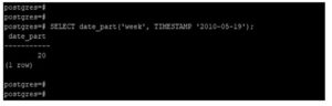 PostgreSQL DATE_PART() | How PostgreSQL DATE_PART() works?