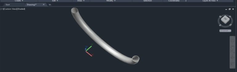 Revolve in AutoCAD | Creating 3D Object using Parameters of Revolve