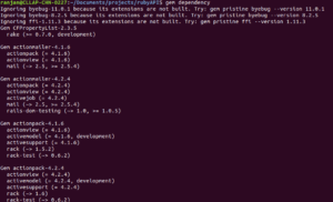 RubyGems | Syntax and Various Commands of RubyGems