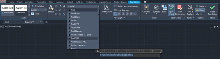 Text Command in AutoCAD | Steps to Use Text Command in AutoCAD