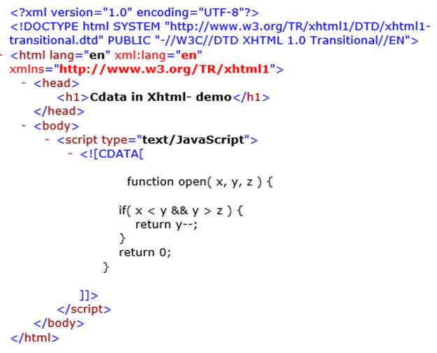 XML CDATA How CDATA Works In XML With Examples