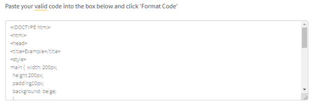 Css Formatter Learn The Working Of Css Formatter With Example