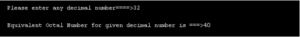 Decimal to Octal in C | Learn the Conversion of Binary to Octal in C