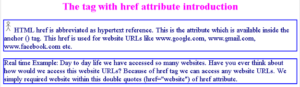 href tag in HTML | How Does href Attribute Work in HTML?