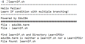 if condition in shell script | Guide to Types of if condition in shell ...