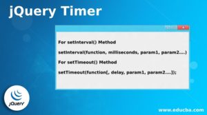 jQuery Timer | Guide to Implementation of jQuery timer with Examples