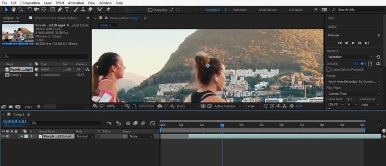After Effects Split Clip | Steps to create Split Clip in After Effects