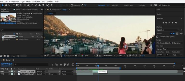 After Effects Split Clip | Steps to create Split Clip in After Effects