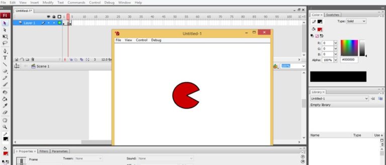 Animation in Adobe Flash | How to Create Animation in Flash?
