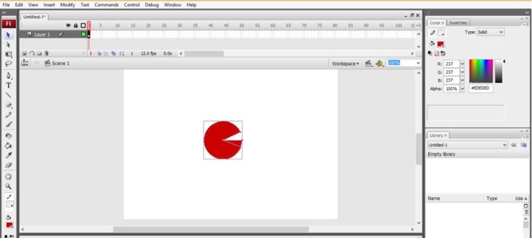 Animation in Adobe Flash | How to Create Animation in Flash?
