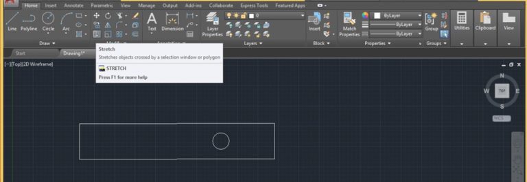AutoCAD Stretch | How to Use Stretch in AutoCAD?