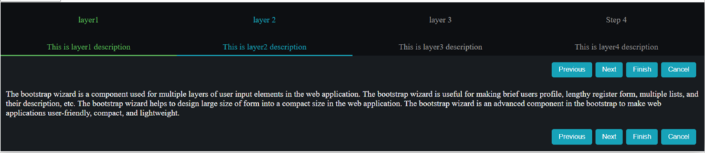 Bootstrap Wizard | Examples on How does Bootstrap Wizard Work