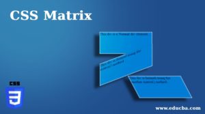 CSS Matrix | How Does Matrix Work in CSS? (Examples)