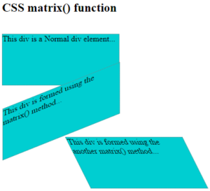 CSS Matrix | How Does Matrix Work in CSS? (Examples)