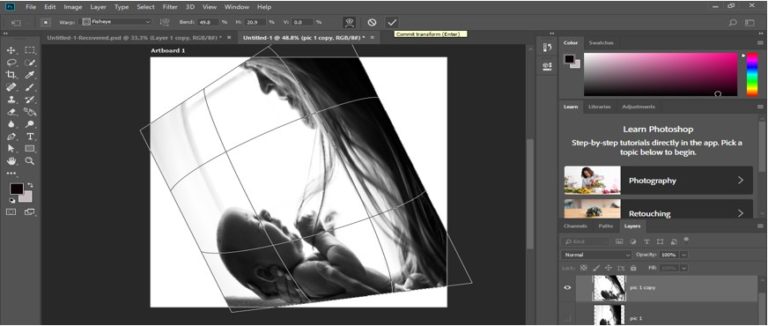 Fisheye Effect in Photoshop | Creating Fisheye Effect in your Image
