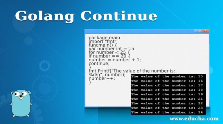 Golang Continue | How Does Continuation Statement Work?