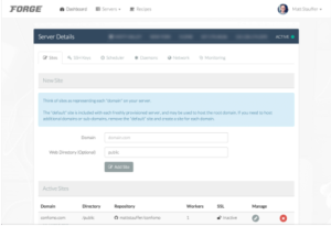 Laravel Forge | How Laravel Forge work | Examples